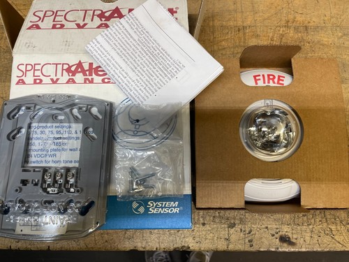 System Sensor PC2W-P Ceiling Horn Strobe for sale online | eBay