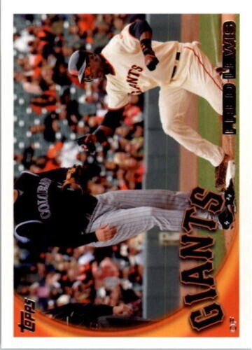 2010 Topps San Francisco Giants Baseball Card #545 Fred Lewis | eBay