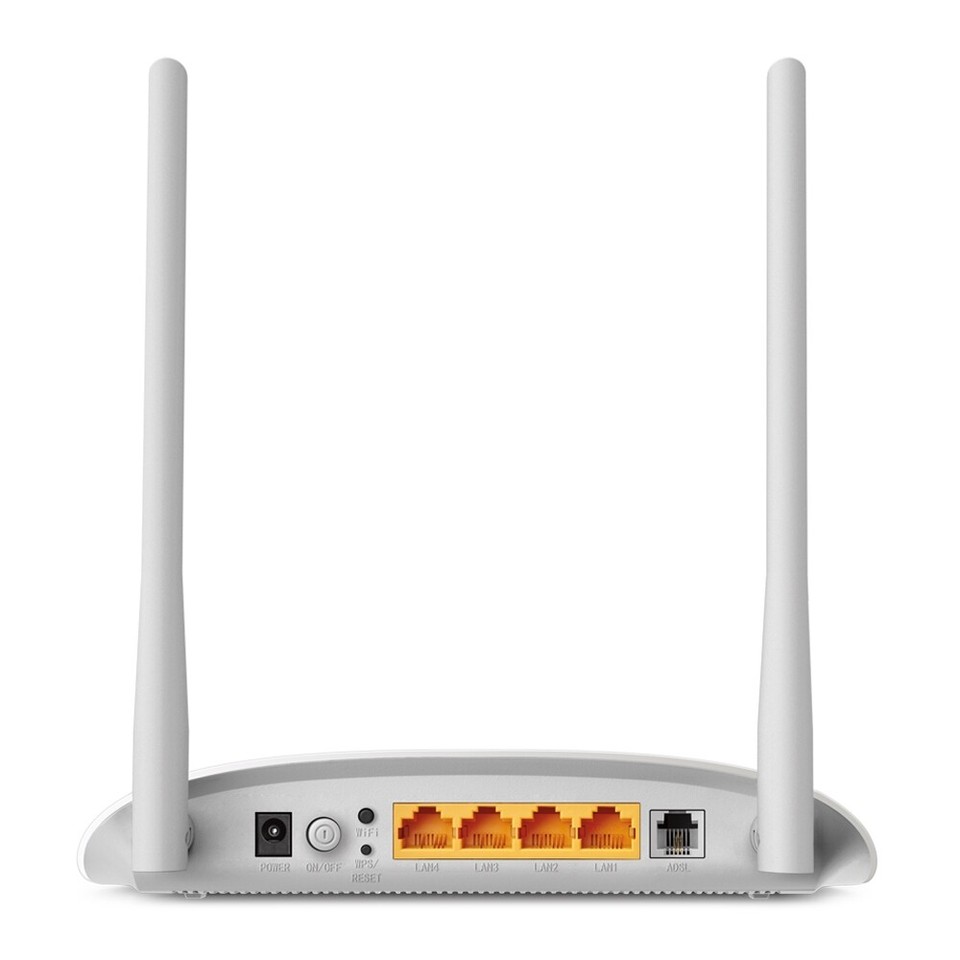 TP-Link TD-W8961N WiFi 300Mbps Wireless ADSL2+ Modem Router 2xAntenna 4 ...