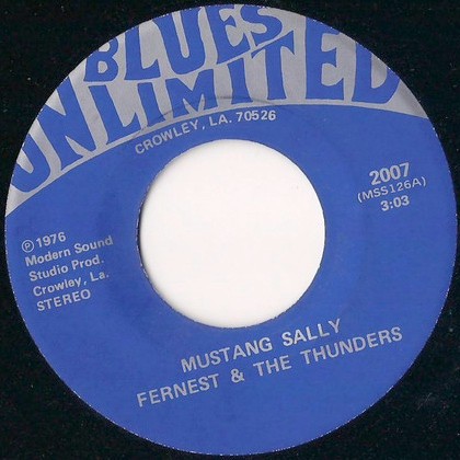 Fernest & The Thunders - Mustang Sally, 7", (Vinyl) | eBay
