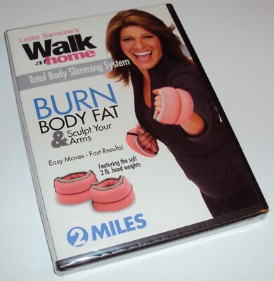 Leslie Sansone Walk at Home Total Body Slimming DVD 2 Miles Workout ...