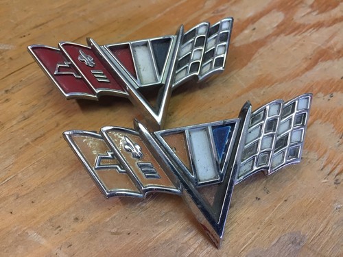 1966 1967 NOVA 67 CAMARO IMPALA FENDER EMBLEMS OEM GM | eBay
