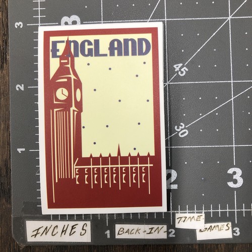 England Sticker For Skateboard Bottle Guitar Phone Ect Mat22 | eBay