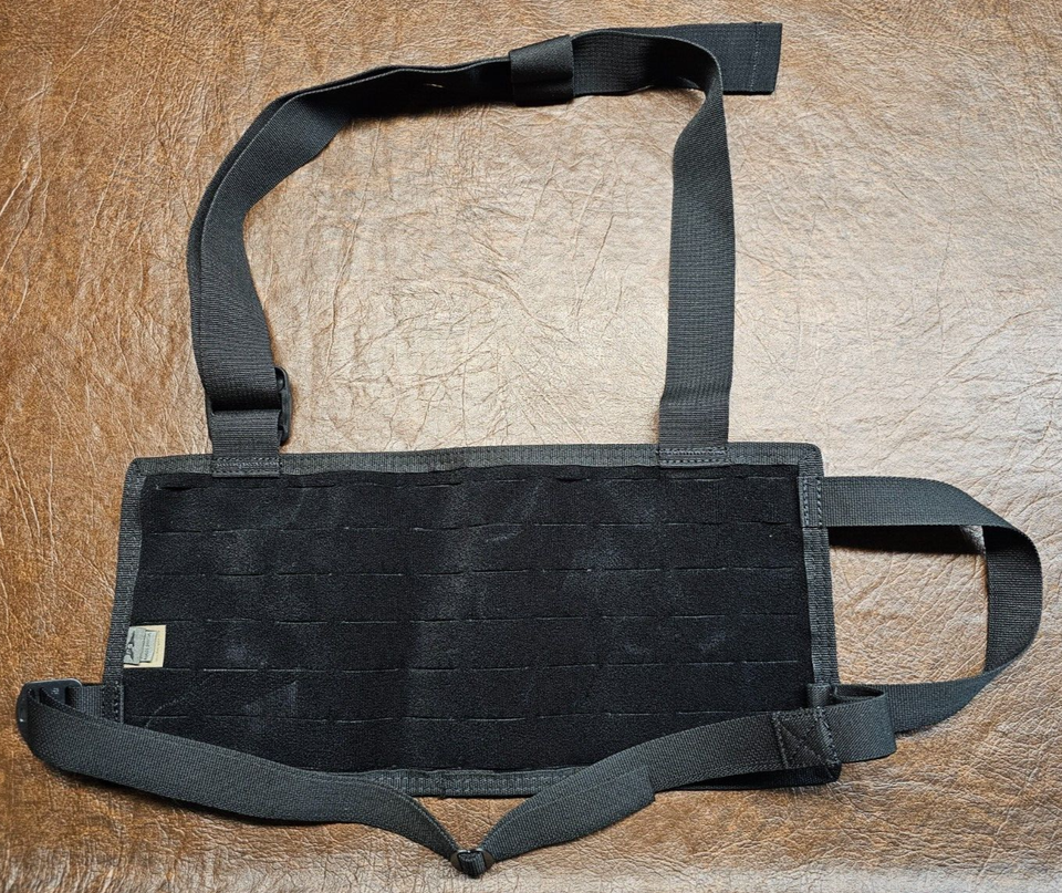 FirstSpear Modular Fight Strap Black chest rig panel 6/12 9 MOLLE ...