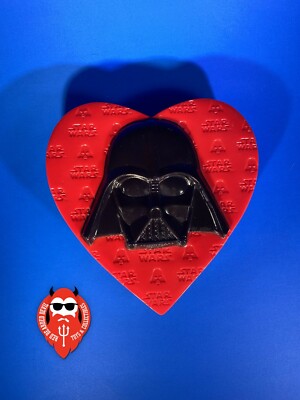 Star Wars Darth Vader Valentines Heart-shaped Box Empty BB01 | eBay