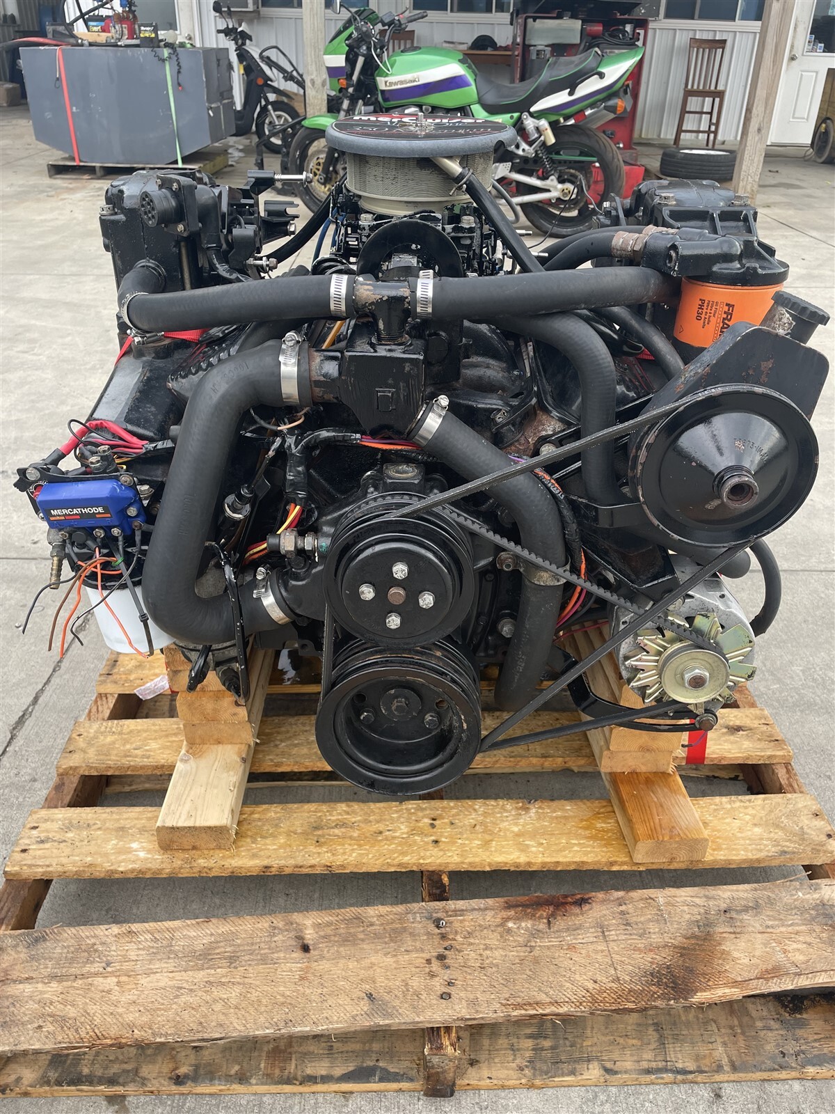 88 Marine MerCruiser 5.7 L 350 260 HP Mag Magnum Boat Engine FRESH ...