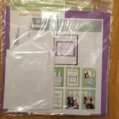 Birthday Mini Book Scrapbook Kit for Kids Craft | eBay