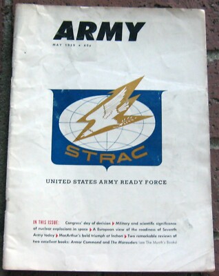 May 1959 United States Army Ready Force Magazine | eBay