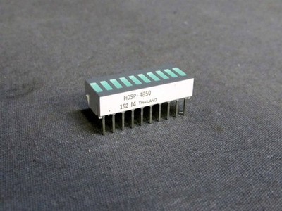 * New 30 Pieces HP HDSP-4850 LED Bar Graph 10 SEG Green 20-Pin | eBay