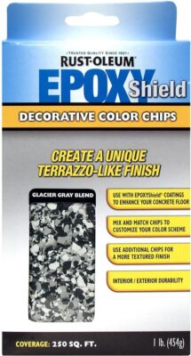 Rust-Oleum 238471 EPOXY Shield Glacier Gray Blend Decorative Color ...