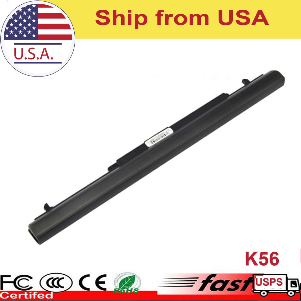 A42-K56 Battery for Asus A46 A56 K46CM K46CB K56CA S46C U48 S505 A41 ...