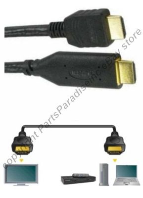 75ft long HDMI Gold Male~M Cable/Cord HDTV/Plasma/TV/LED/LCD/DVR/DVD ...