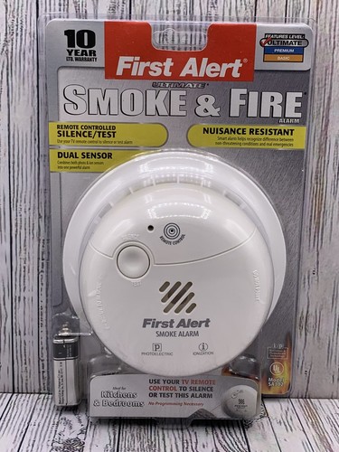 First Alert Ultimate Smoke & Fire Alarm SA302CN Dual Sensor NEW ...
