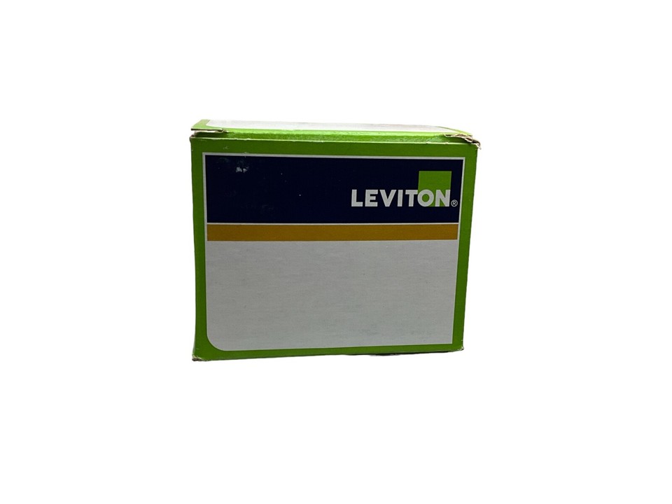 LEVITON CS6375 50AMP, 125-250V AC, NON-NEMA, 3P, 4W, BLACK & WHITE | eBay