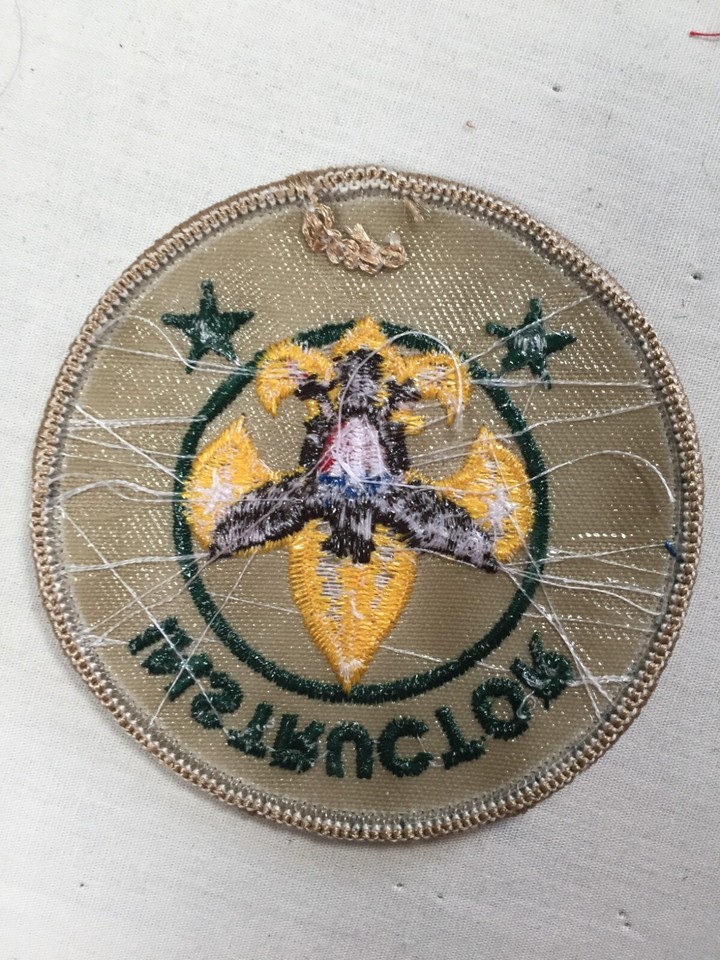 Instructor plastic back Youth BSA Position Patch | eBay