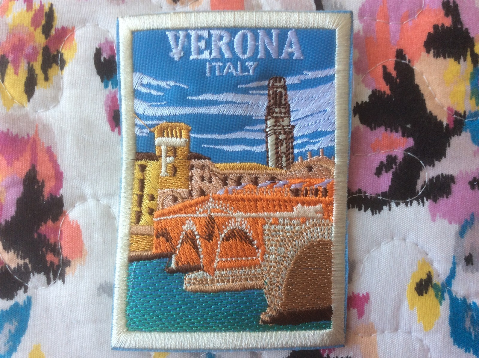 Patch Verona Romeo Juliet Scaliger Tombs Arena Piazza delle Erbe Roman ...