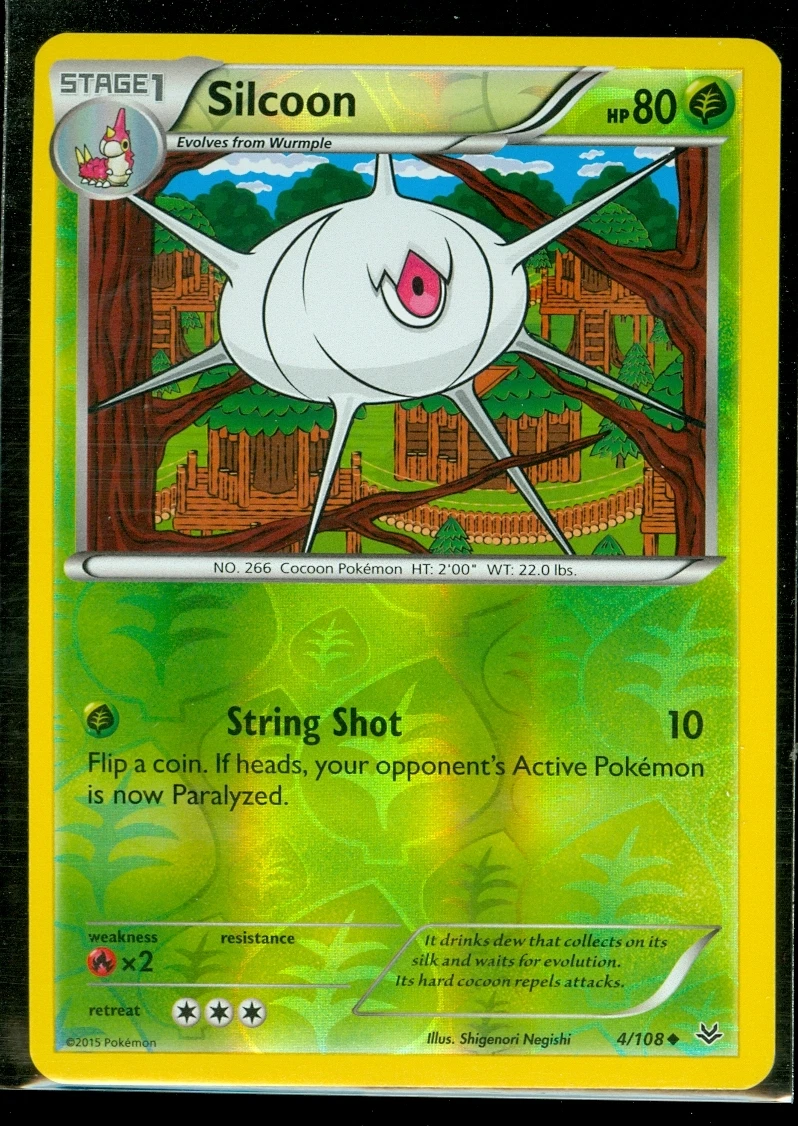 Silcoon Evolution Chart