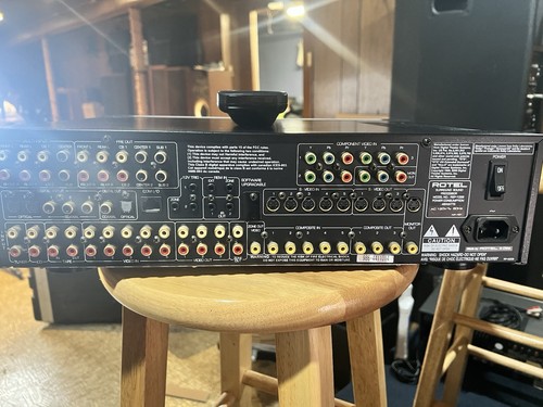 Rotel RSP-1068 Surround Sound Processor 7.1 Not Working . W/ Remote ...