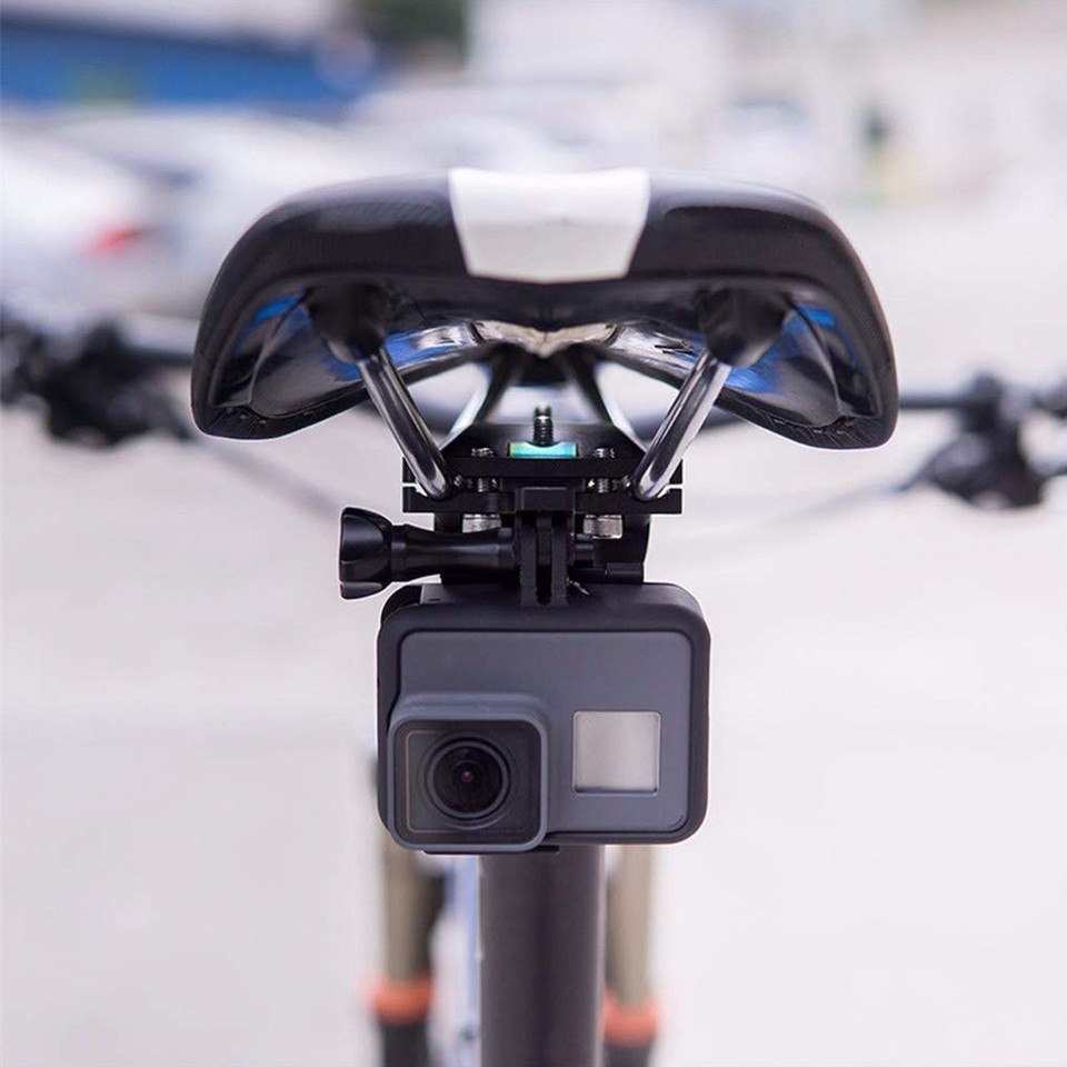 Cycling Bicycle Racing Saddle Mount Rail Seat Clamp for GoPro Camera Accessory H | eBay Australia
