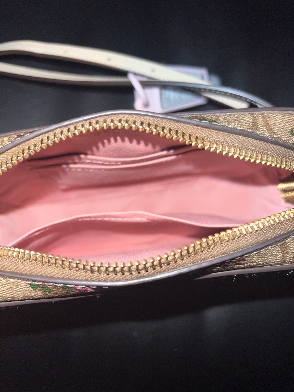 Coach C0037 Mini Camera Crossbody Shoulder Bag - Khaki - Gem