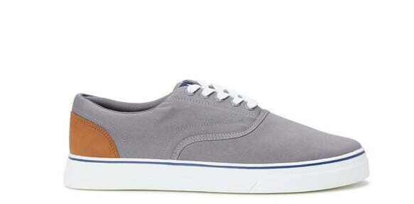 Chaps Men's Pick Memory Foam Casual Canvas Lace-up Fashion Sneakers ...