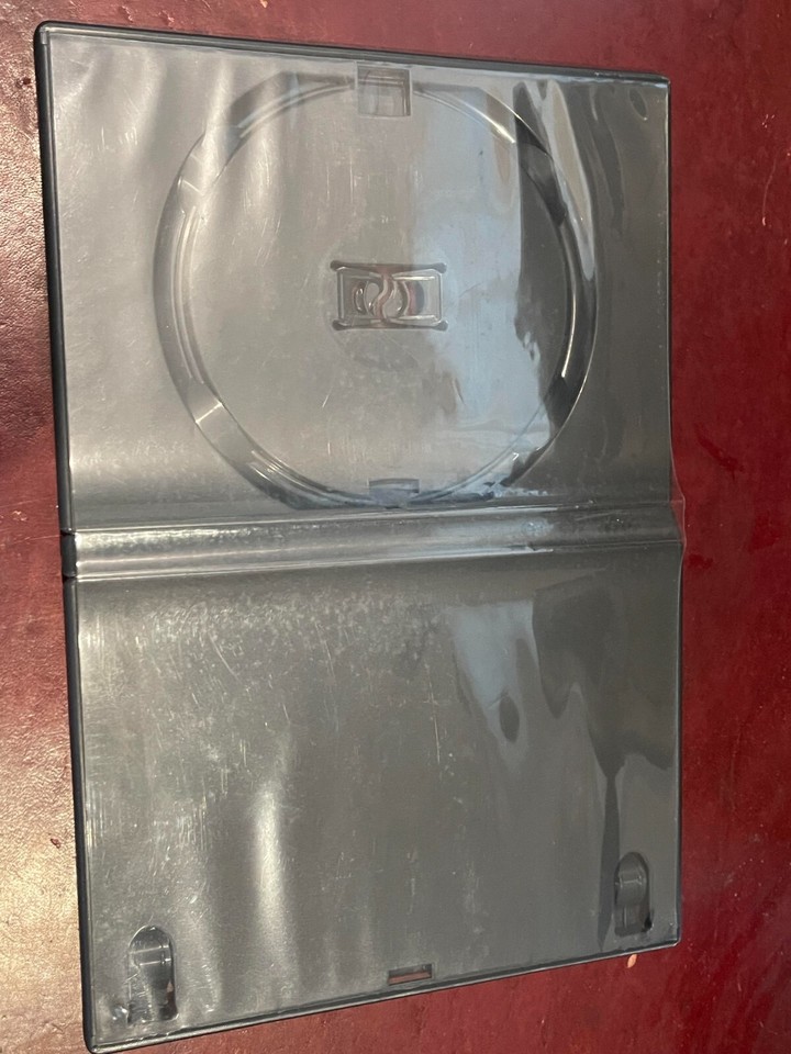 Empty Black Standard DVD Storage Cases (NOT SLIM OR ECO) Lot 20 ...