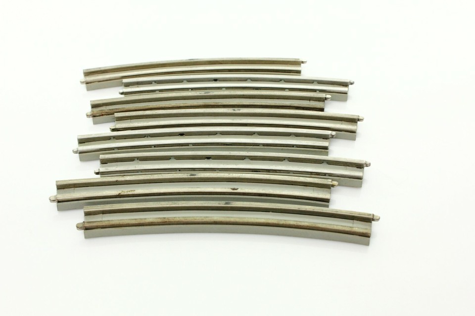 Lego Train Supplemental 12V Set 7855 - 8 Curved Electric Rails Gray ...