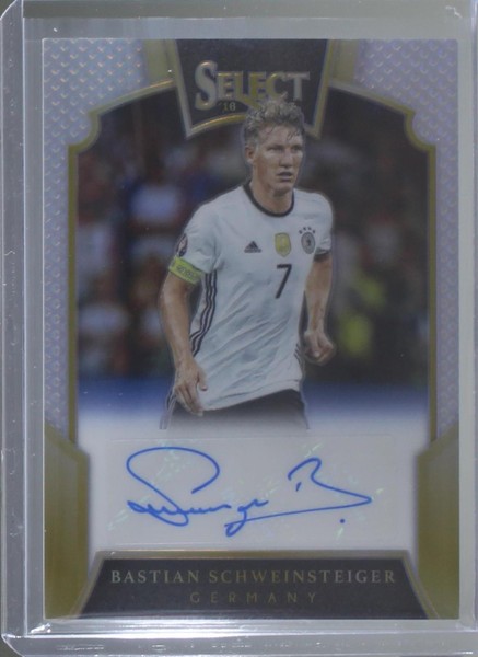 2016-17 Panini Select - Signatures #S-BS Bastian Schweinsteiger /99 (AU ...