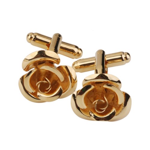 Women Men Copper Rose Cufflinks Jewelry Birthday Favor | eBay Australia