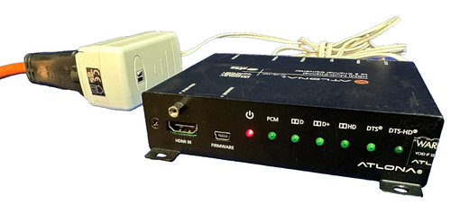 ALTONA AT-HD-M2C, HDMI Multichannel Audio to 2 CH Converter w/Power Supply-USED | eBay