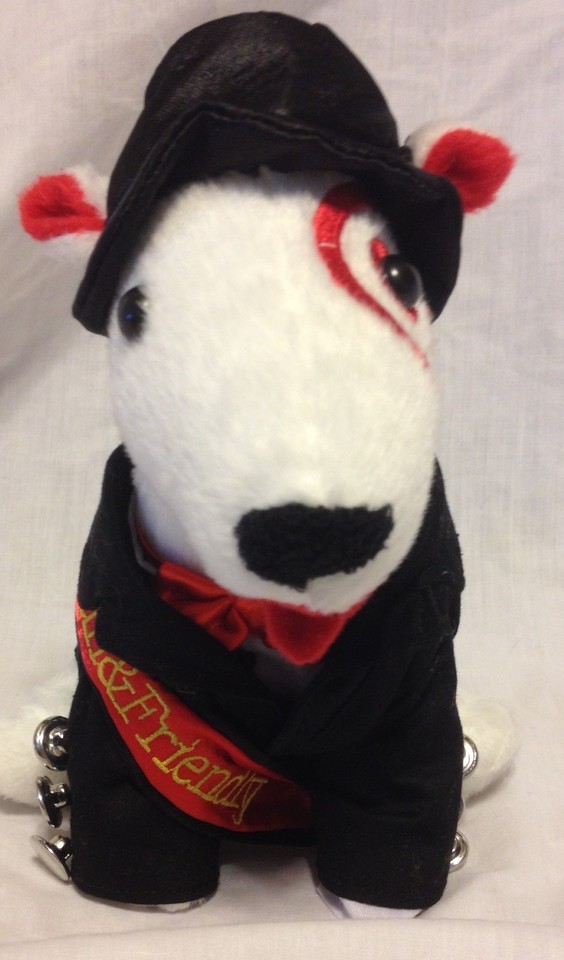 Rare Target Bullseye Dog Plush Figure - Ambassador 2010 - Bull Terrier ...