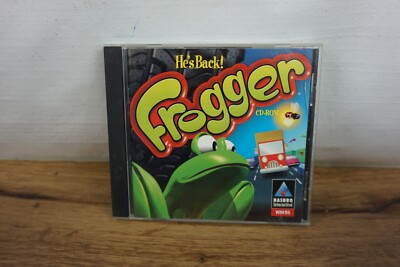 He's Back Frogger (PC CD-ROM, 1997) Hasbro Interactive Game Windows 95 ...