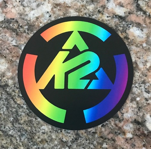 K2 Ski Sticker - Skiing Snowboarding Skis Mountain Sports Gear Aspen ...