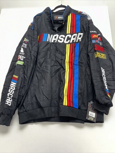 NWT JH Men’s Design Nascar Racing Logo Jacket Sz 4XL | eBay