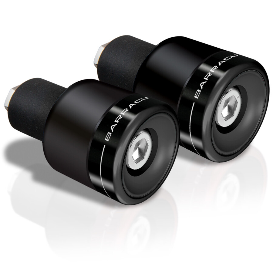 Triumph Street Triple Barracuda Racing Grips Black + Black B-Lux Bar ...