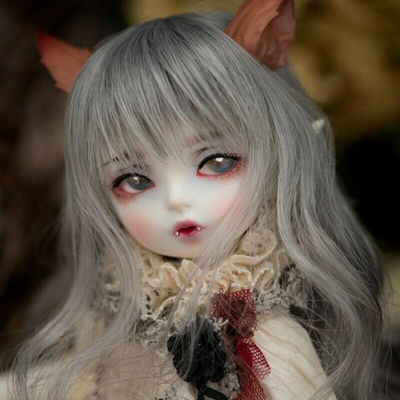 1/6 BJD Doll w/ Face Makeup Eyes Wig Clothes FULL SET Ball Jointed ...