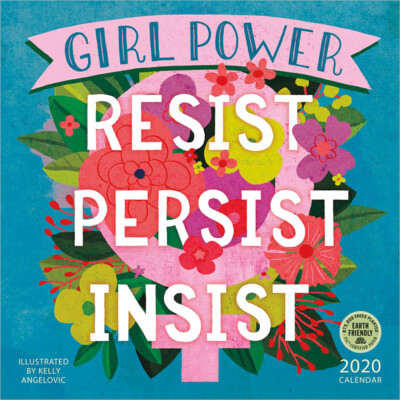 2020 Girl Power, 12" x 12", Wall Calendar, Kelly Angelovic | eBay