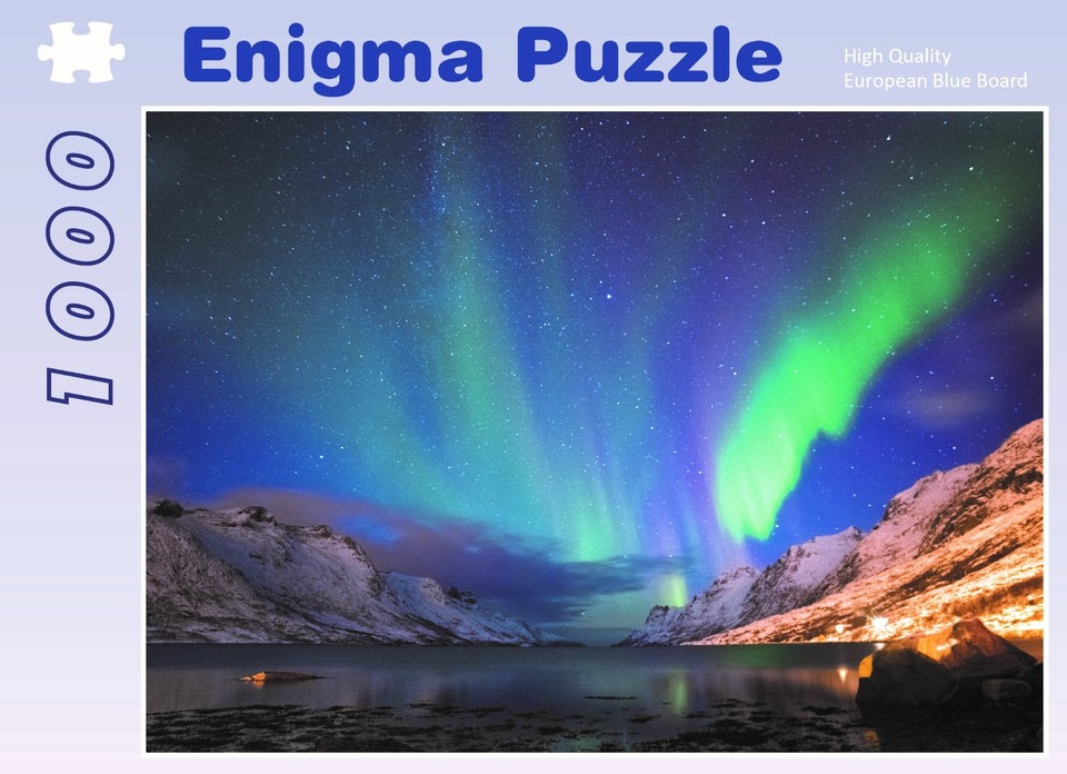 Enigma 1000 Piece Jigsaw Puzzle | World Landscapes Cities Architecture ...