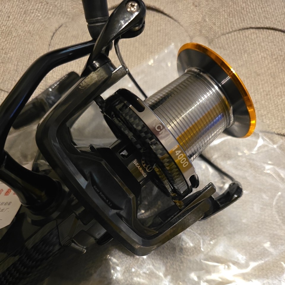 Diwa Fishing Reels Spinning 8000 10000 14000 Series Spool Freshwater ...