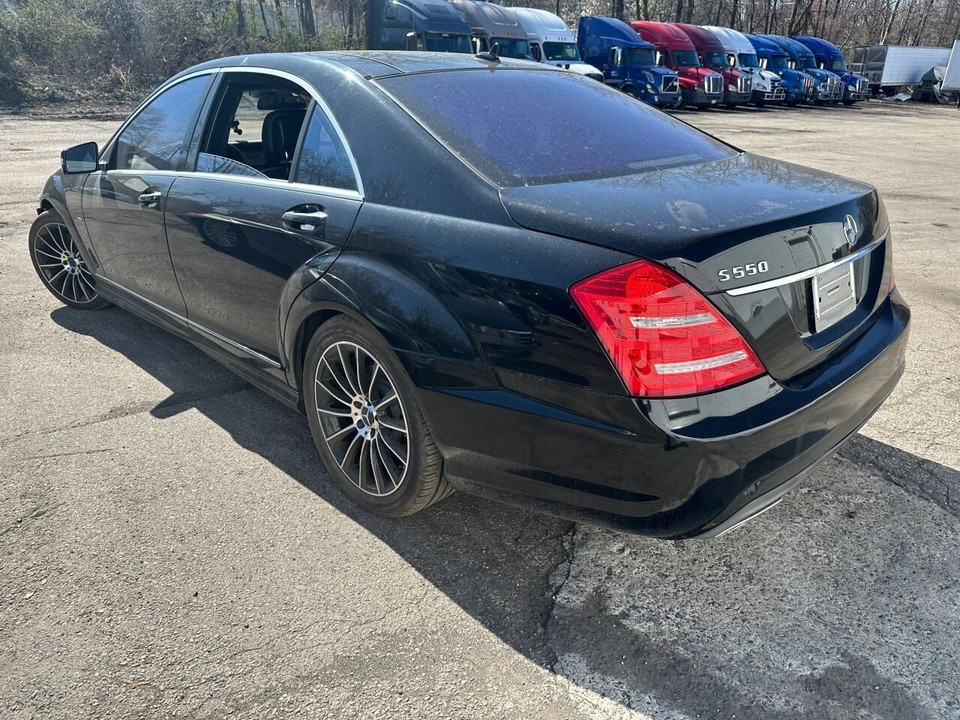 Mercedes Benz W221 S600 S550 S63 AMG Rear Bumper Cover Black OEM 2010 ...