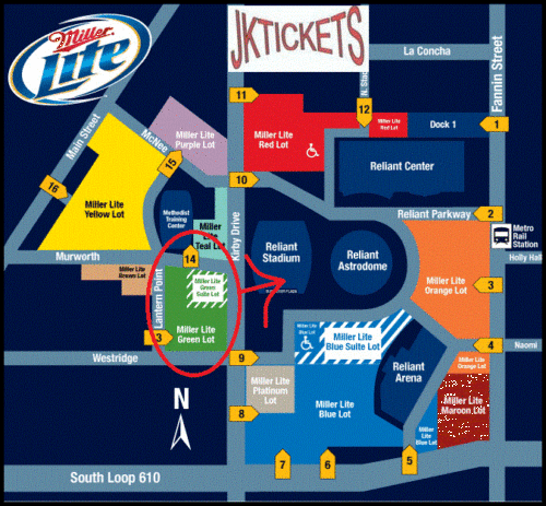 Houston Rodeo Green lot parking pass March 16th 2025 - Grupo Fronter ...