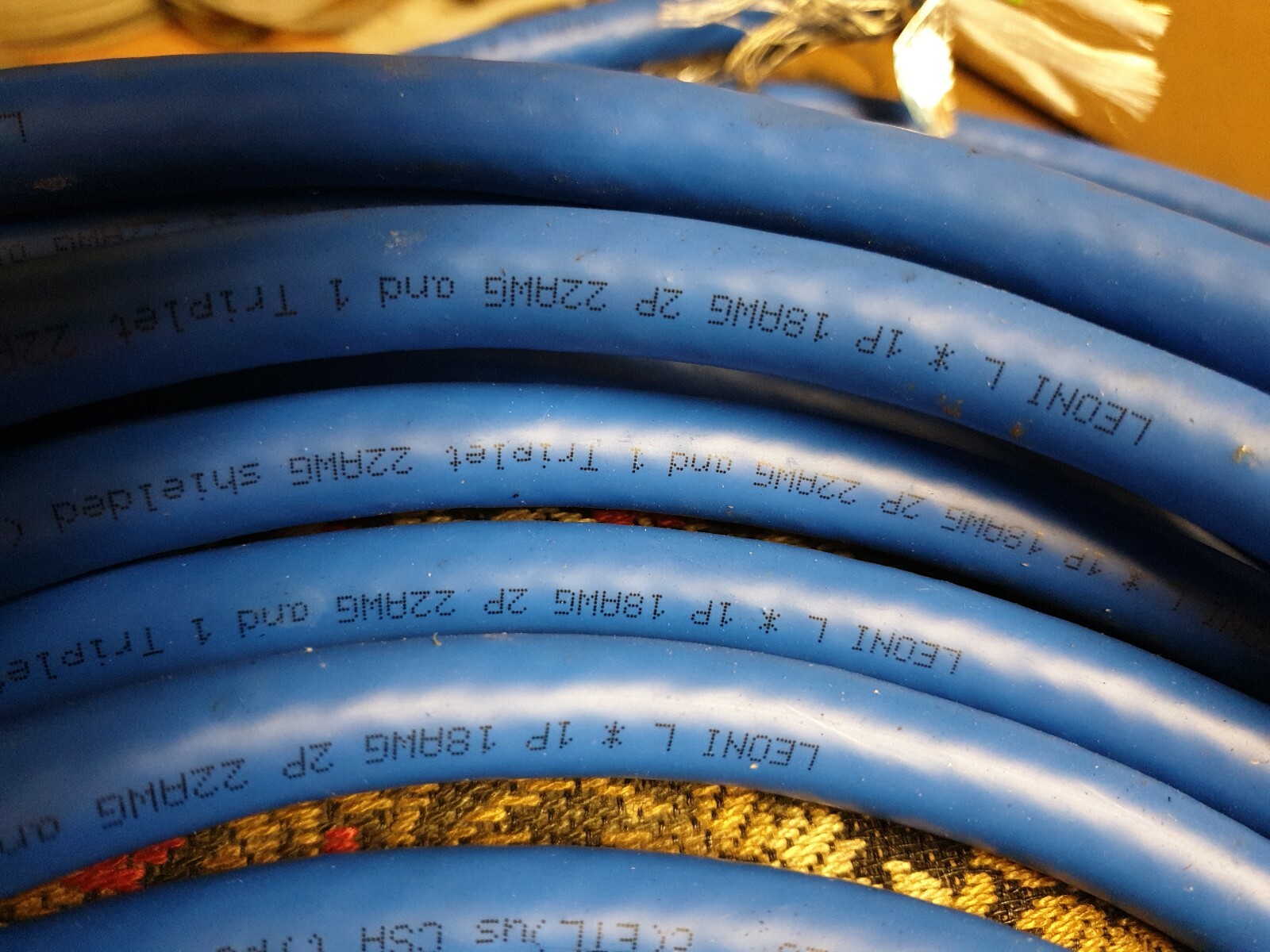 Leoni Kabel Steuerleitung abgeschirmt 9 Adern 1P 18awg 2P 22awg 1 ...