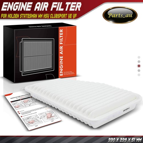 1x Engine Air Filter for Holden Statesman WM HSV Clubsport VE VF Grange ...