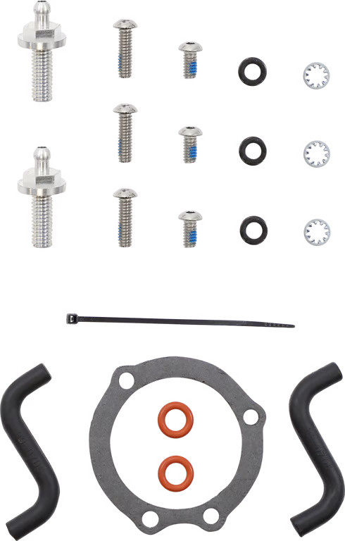 Cobra Air Cleaner Kit - Spoke - Black Motorcycle Street Bike 606-0102 ...