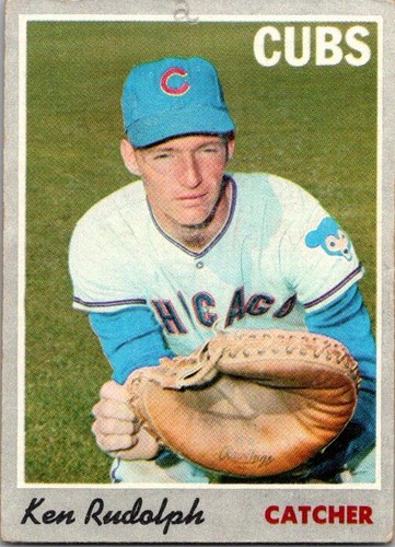 1970 Topps #46 Ken Rudolph Chicago Cubs Very Good | eBay
