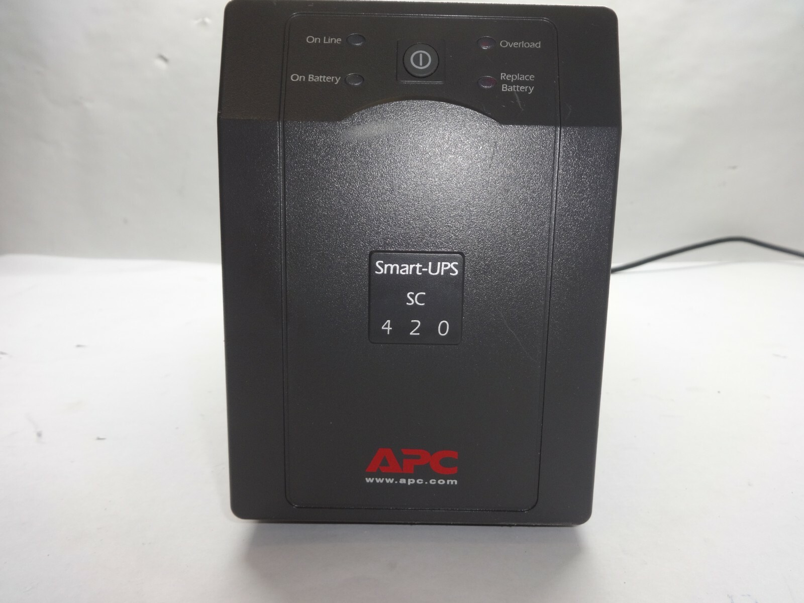 APC SC420 Smart-UPS Uninterruptible Power Supply 420VA 120V *No Battery ...