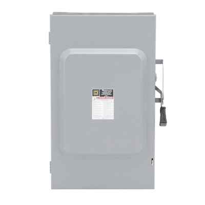 New Square D D324NRB 200A Fusible 3 Pole 3R 240v Safety/ Disconnect ...