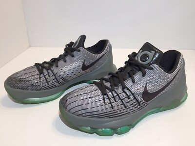Nike KD 8 VIII Youth (GS) Gray Black Teal Basketball Shoes Size 6 Y ...