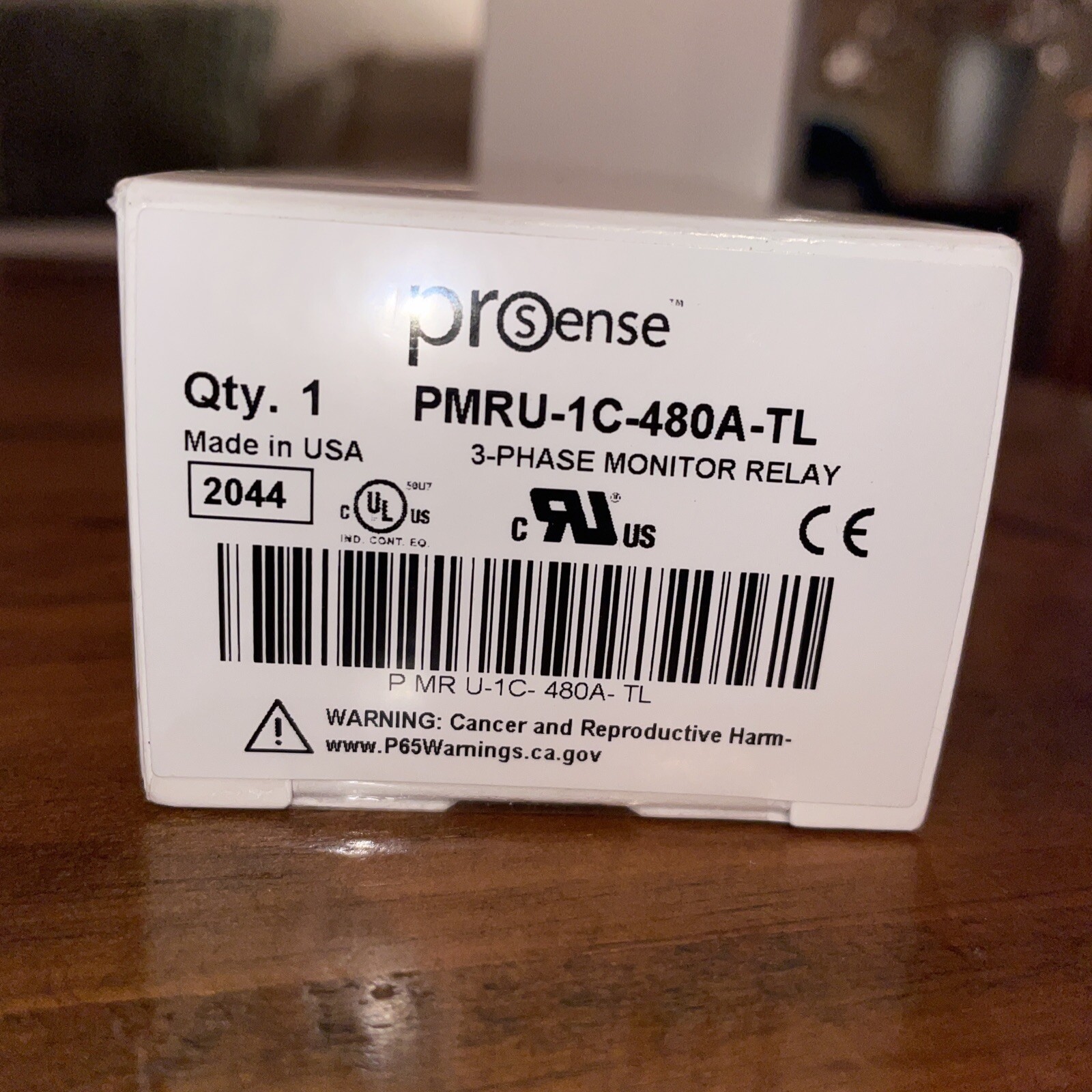 Prosense 3 Phase Monitor Relay PMRU-1C-480A-TL | eBay