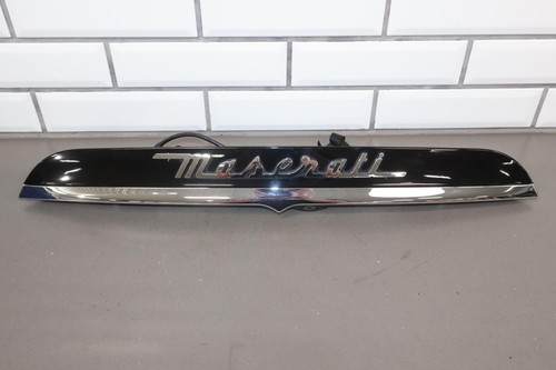 14-17 Maserati Ghibli Rear Trunk Tail Finish Panel W/ Reverse Camera ...